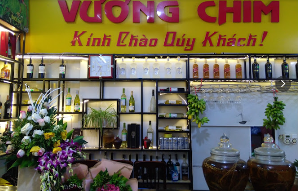 Nhà hàng chim to dần